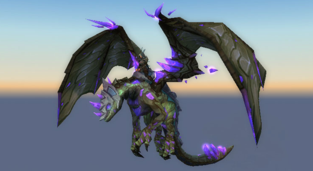 Drake de pierre phosphorescent (Aeonaxx) - Guide monture WoW - Les Goules