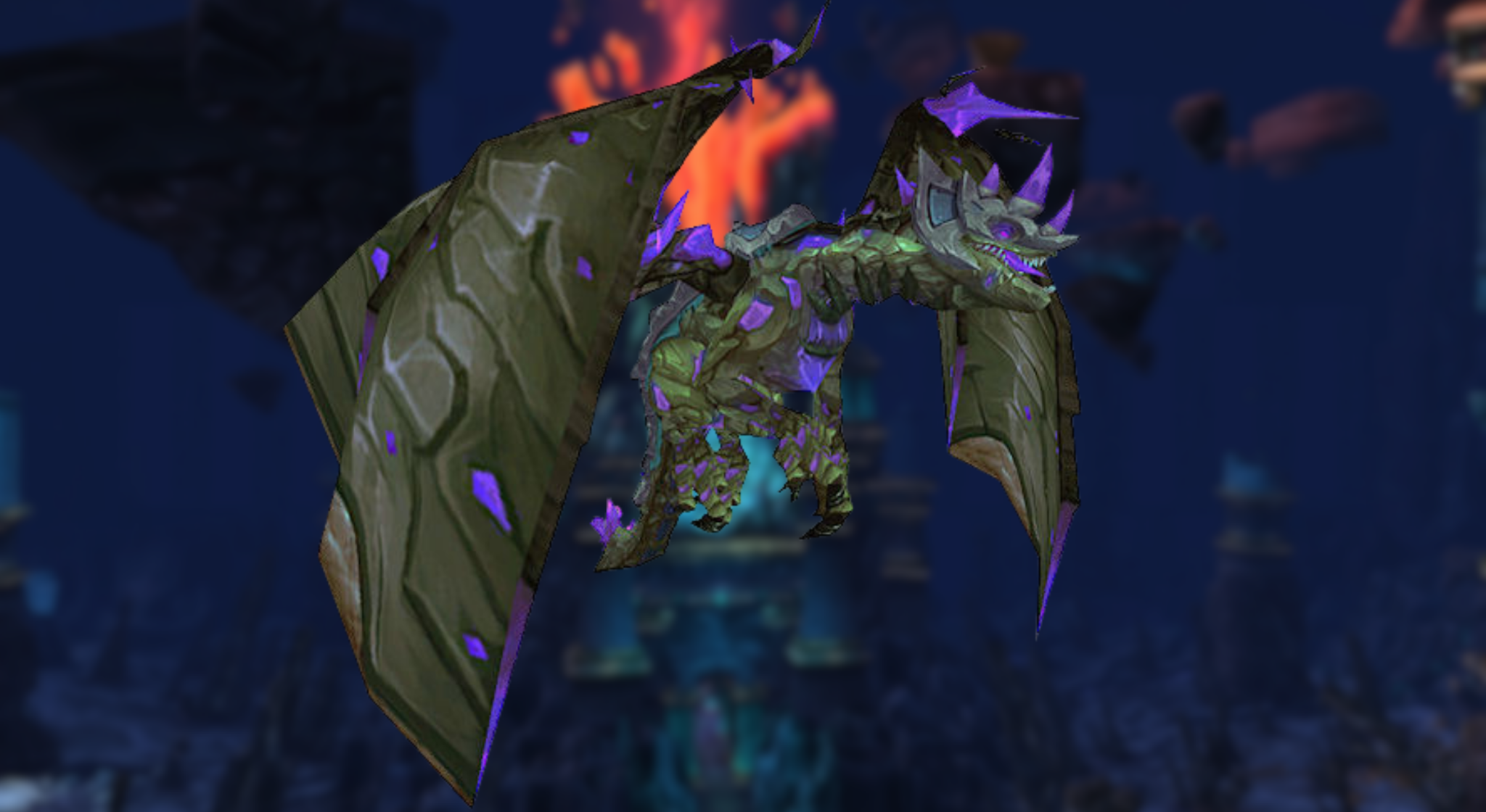 Drake de pierre phosphorescent (Aeonaxx) - Guide monture WoW - Les Goules